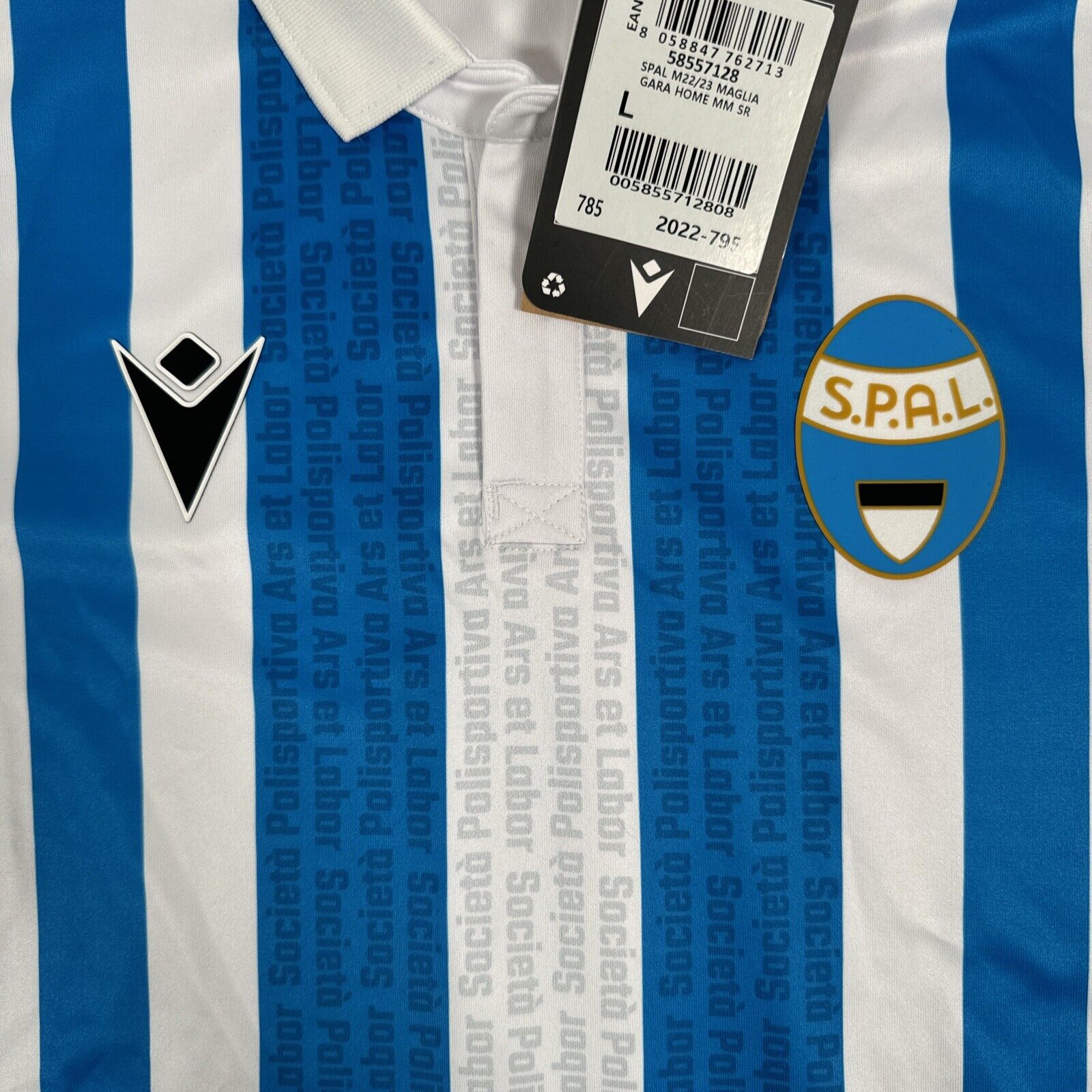 SPAL 2022/2023 Home Football Shirt BNWT Large – Football Shirt Kingdom
