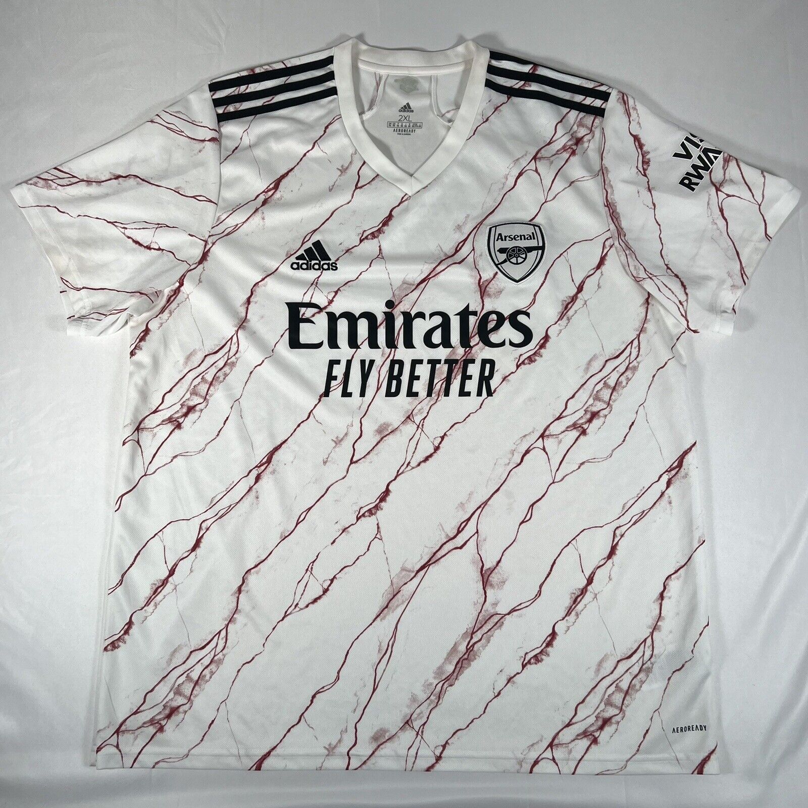 Arsenal 2020/2021 Away Football Shirt Men’s XXL – footballshirtkingdom