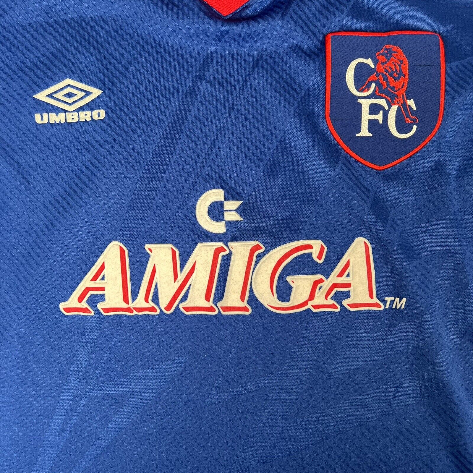 Chelsea 1993/1994 Home Football Shirt Men’s Medium – Football Shirt Kingdom